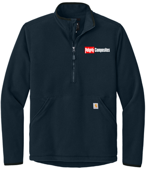PolyPly Composites Carhartt Half Zip Fleece Jacket